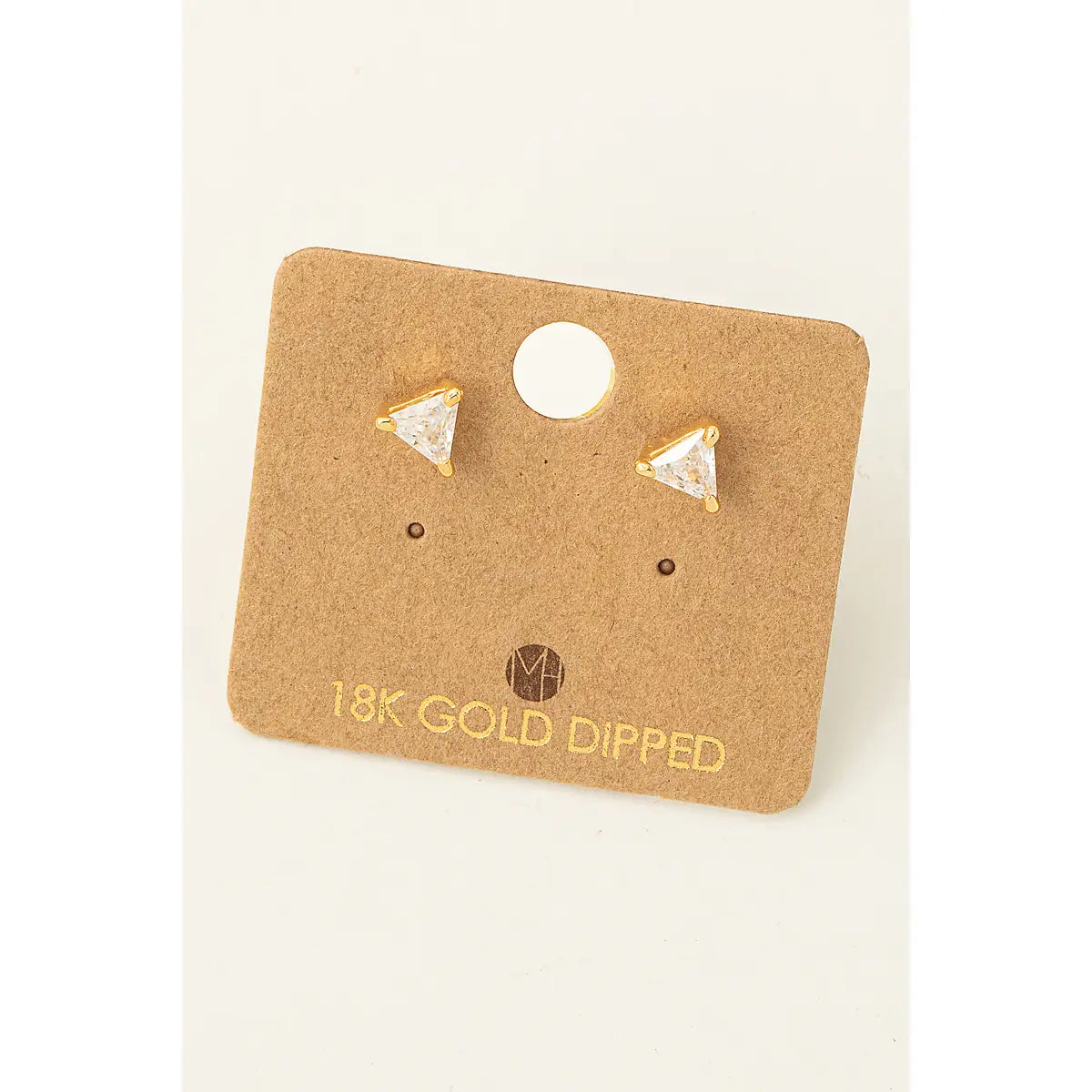 Mini Triangle Studs – The Vintage Belle